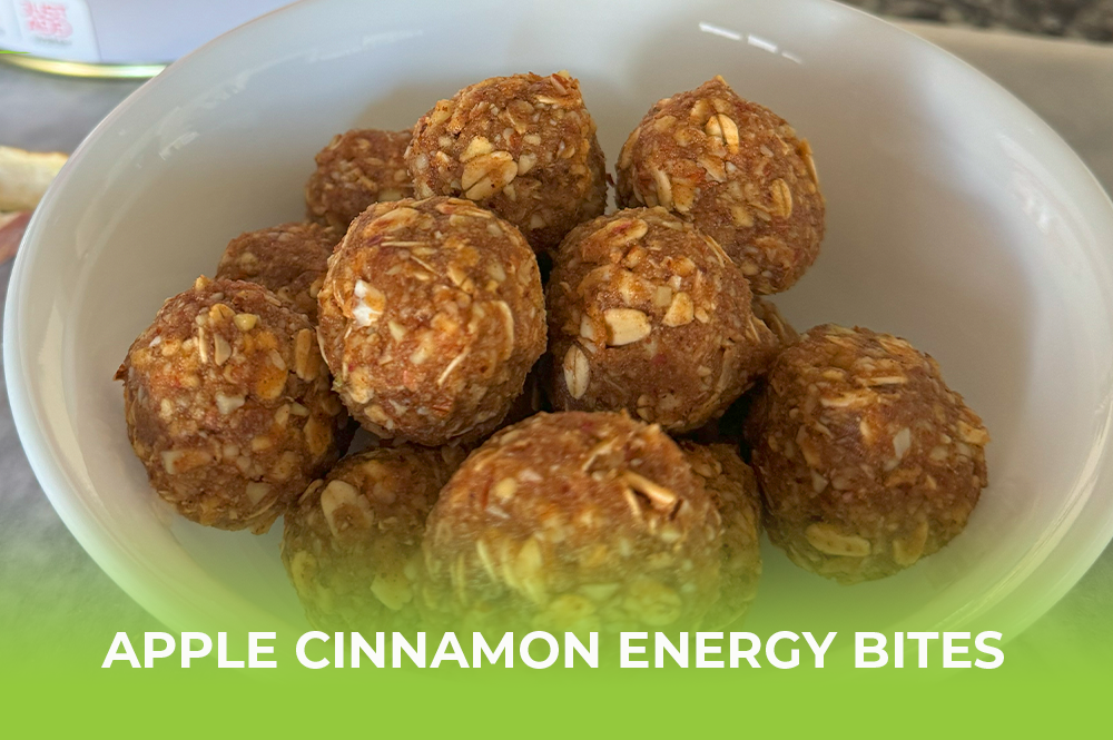 Apple Cinnamon Energy Bites – Nutristore Foods