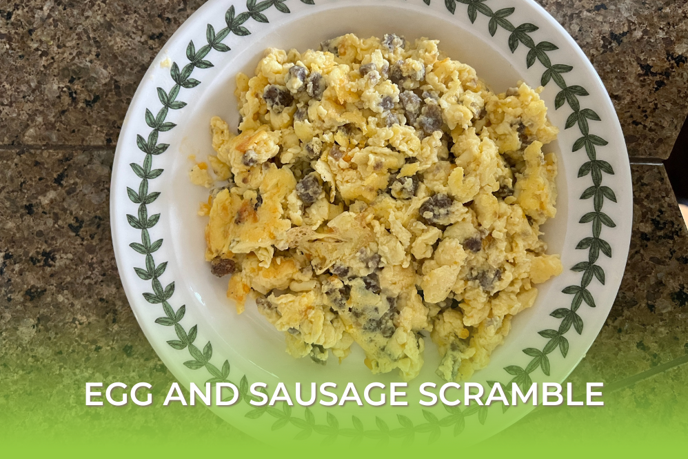 Egg and Sausage Scramble – Nutristore Foods