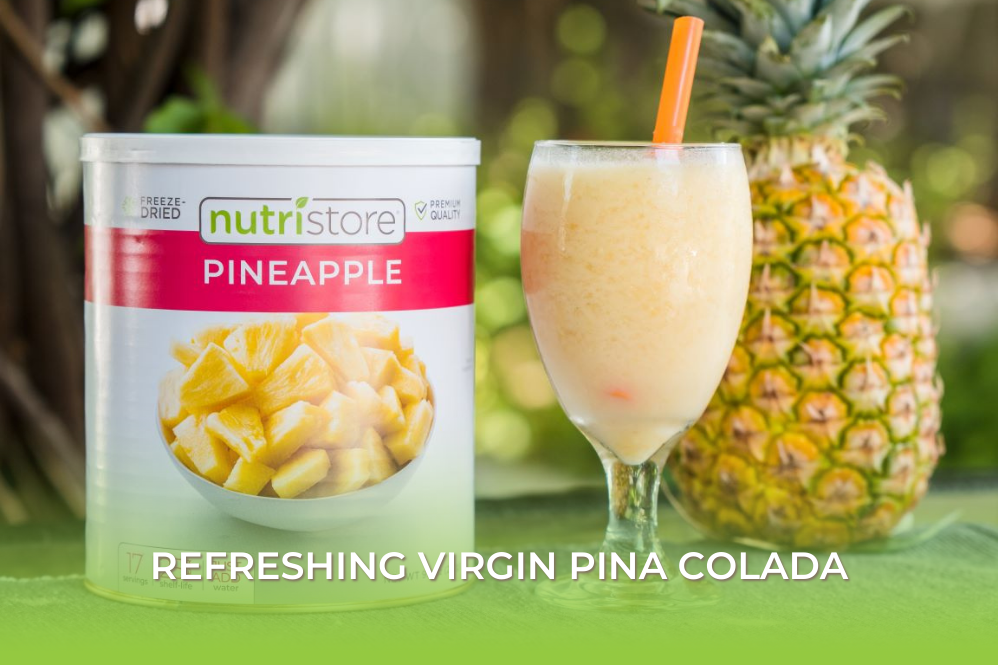Refreshing Virgin Pina Colada – Nutristore Foods