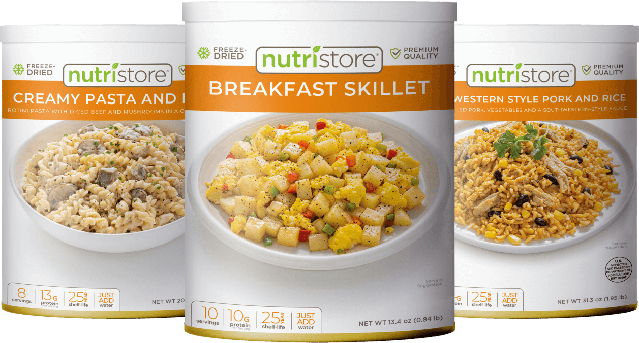 Nutristore Freeze Dried Meals – Nutristore Foods