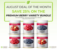 Nutristore Foods | Premium Freeze-Dried Emergency Food