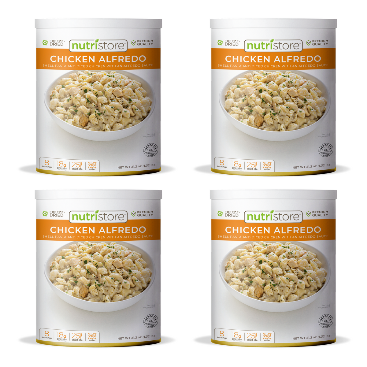 Chicken Alfredo - #10 Can – Nutristore Foods