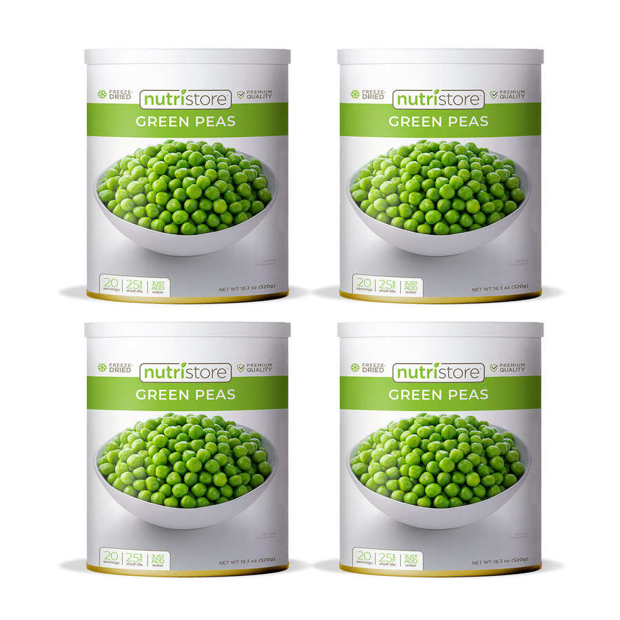 Green Peas Freeze Dried - #10 Can – Nutristore Foods